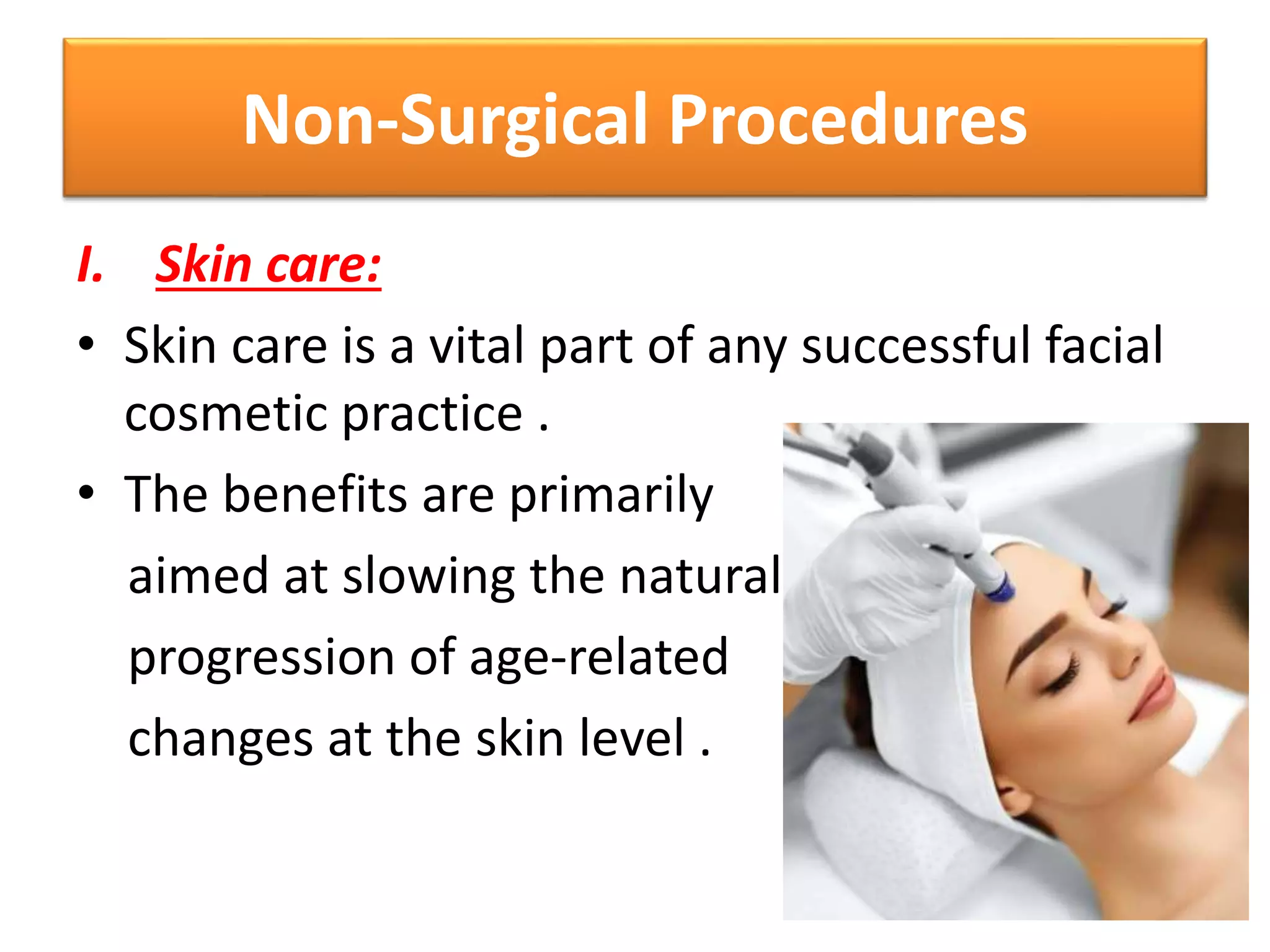 lecture 1 facial cosmatic surgery | PPTX