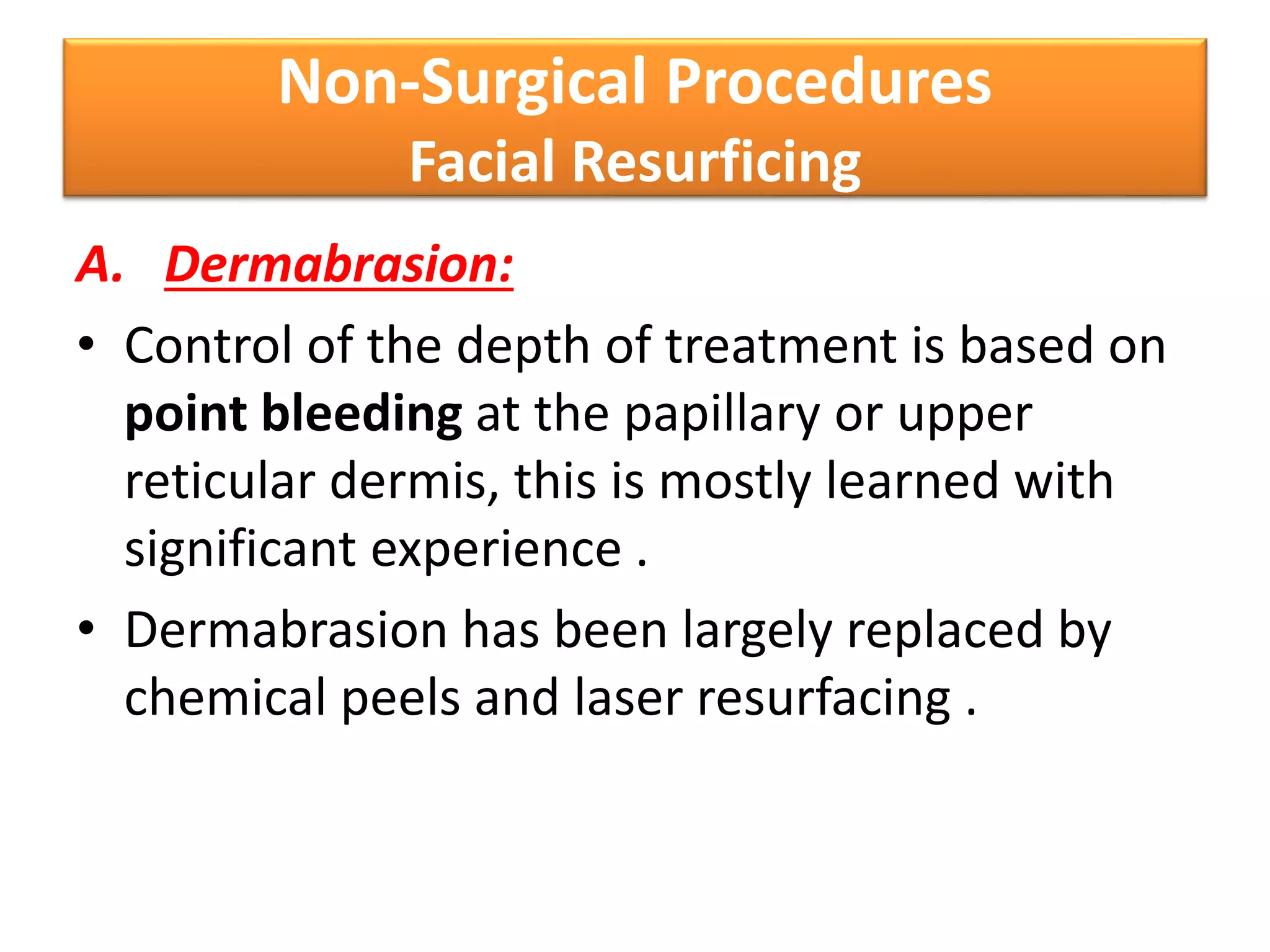 lecture 1 facial cosmatic surgery | PPTX