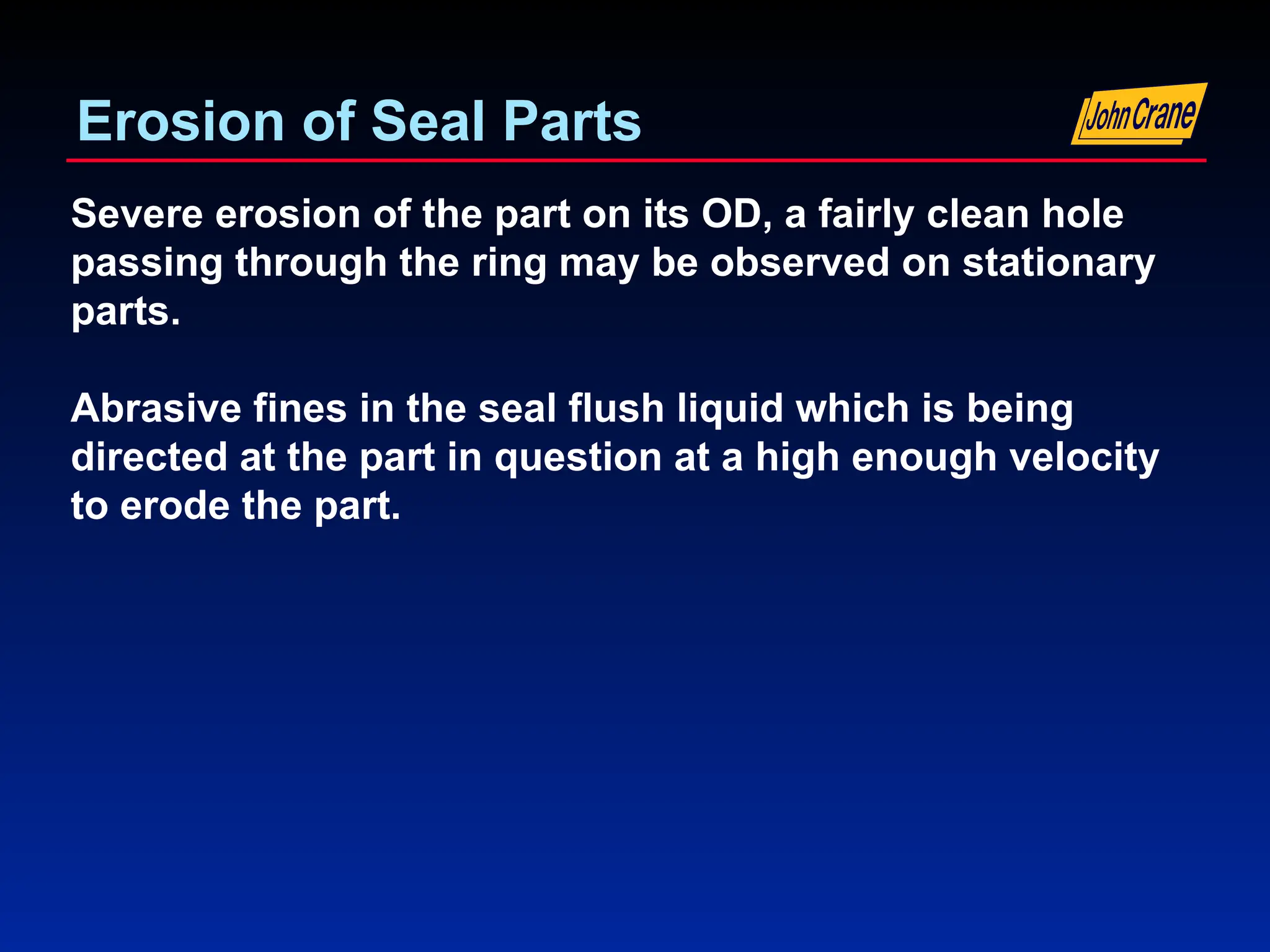 Mechanical Seal Failure Modes And Classificationa PPT Mechanical Seal Failure Modes And Classificationa PPT