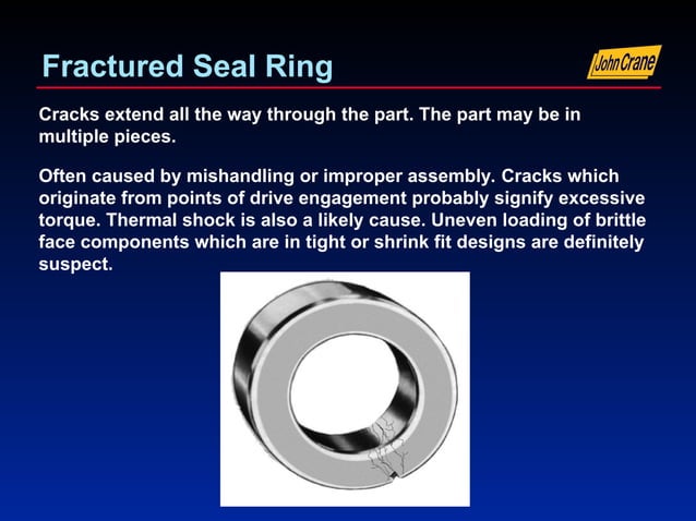 mechanical seal failure modes and classificationa | PPT