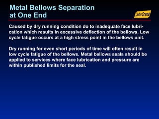 mechanical seal failure modes and classificationa | PPT