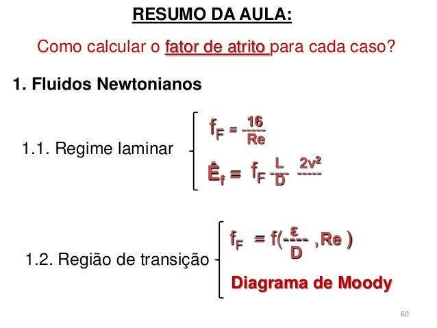 6 fator de atrito