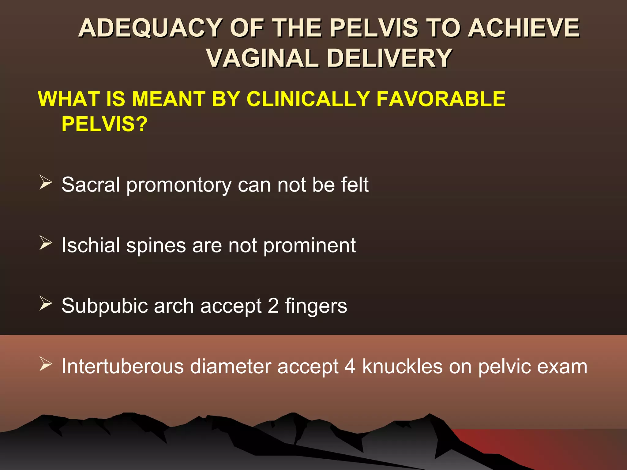 fetus and gynaecoid pelvis | PPT