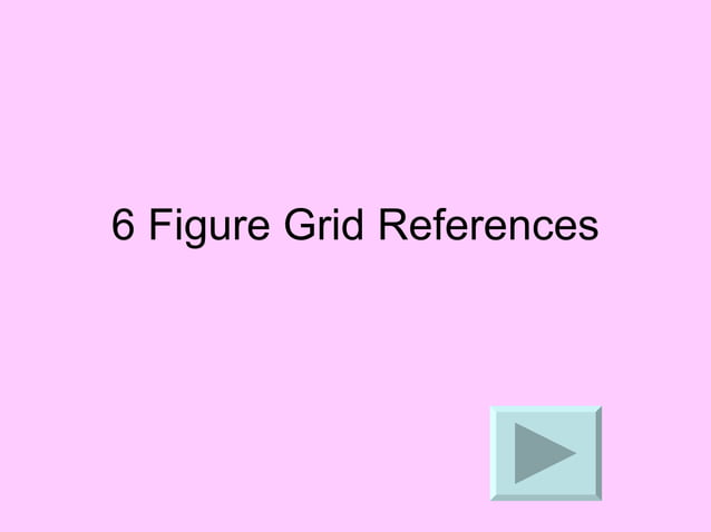 6 Figure Grid References | PPT | Geography | Science