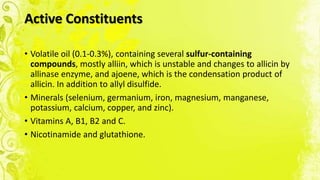 6 filix mas, garlic and podophyllum - copy | PPTX