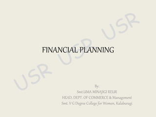Financial Planning | PPTX