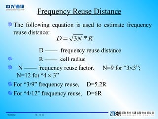 6.freq reuse and network planning | PPT