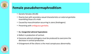 Pseudohermaphroditism