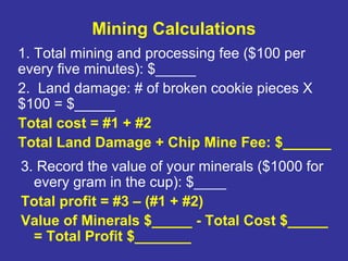 LSUMNS geology activities, part 2 | PPT