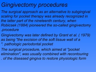 gingivectomy | PPT