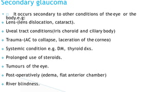 6-Glaucoma and Anterior Segment Diseases.pptx