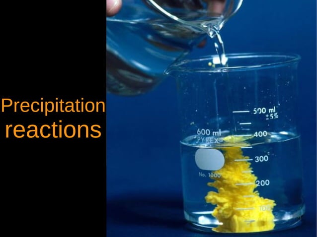 Reactions in aqeous solutions | ODP | Chemistry | Science