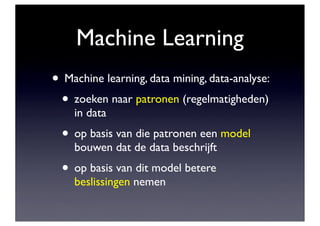 6 h blockeel - machine learning en geo-toepassingen | PPT