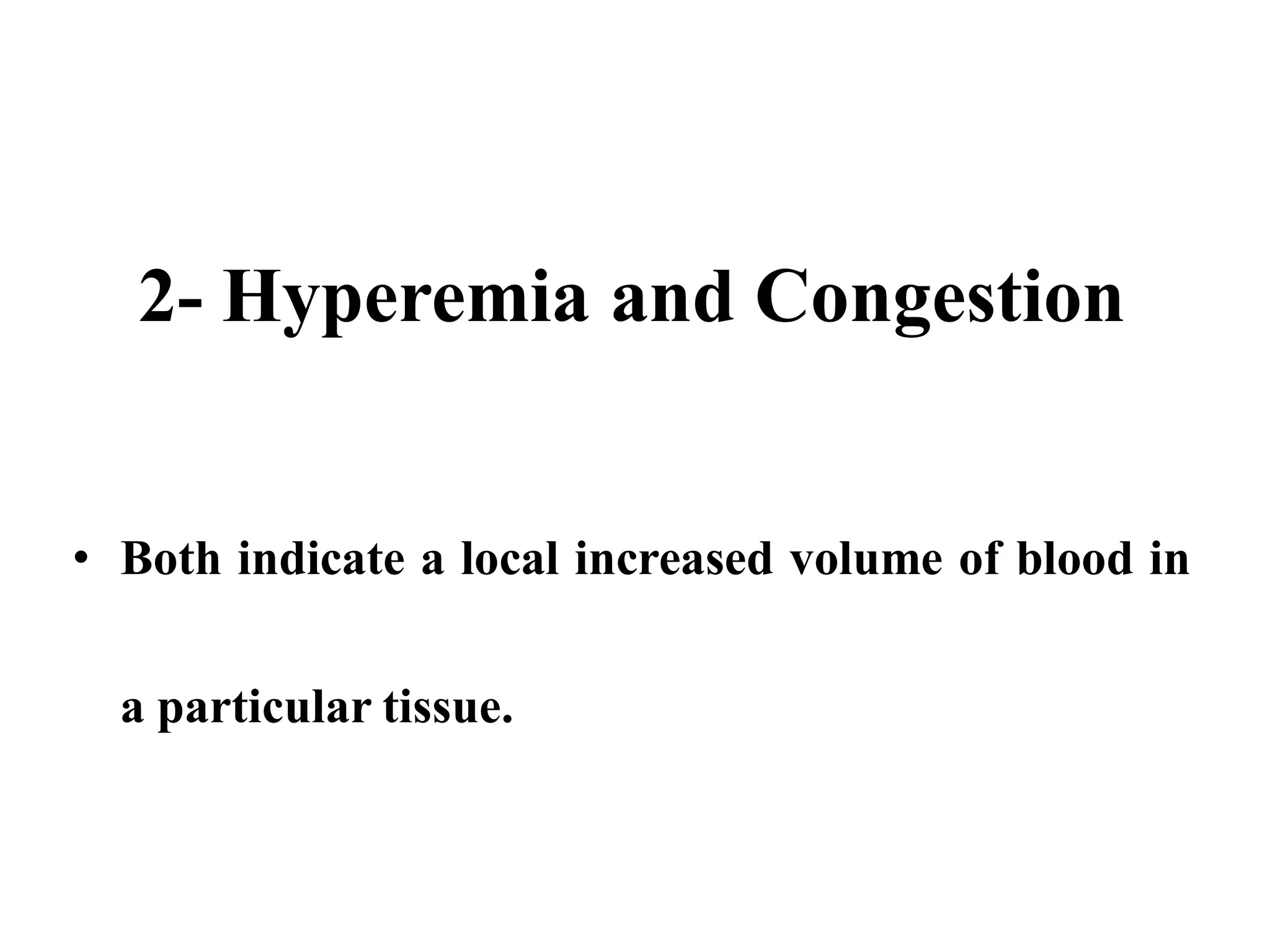 6 hemodynamic disorders | PDF