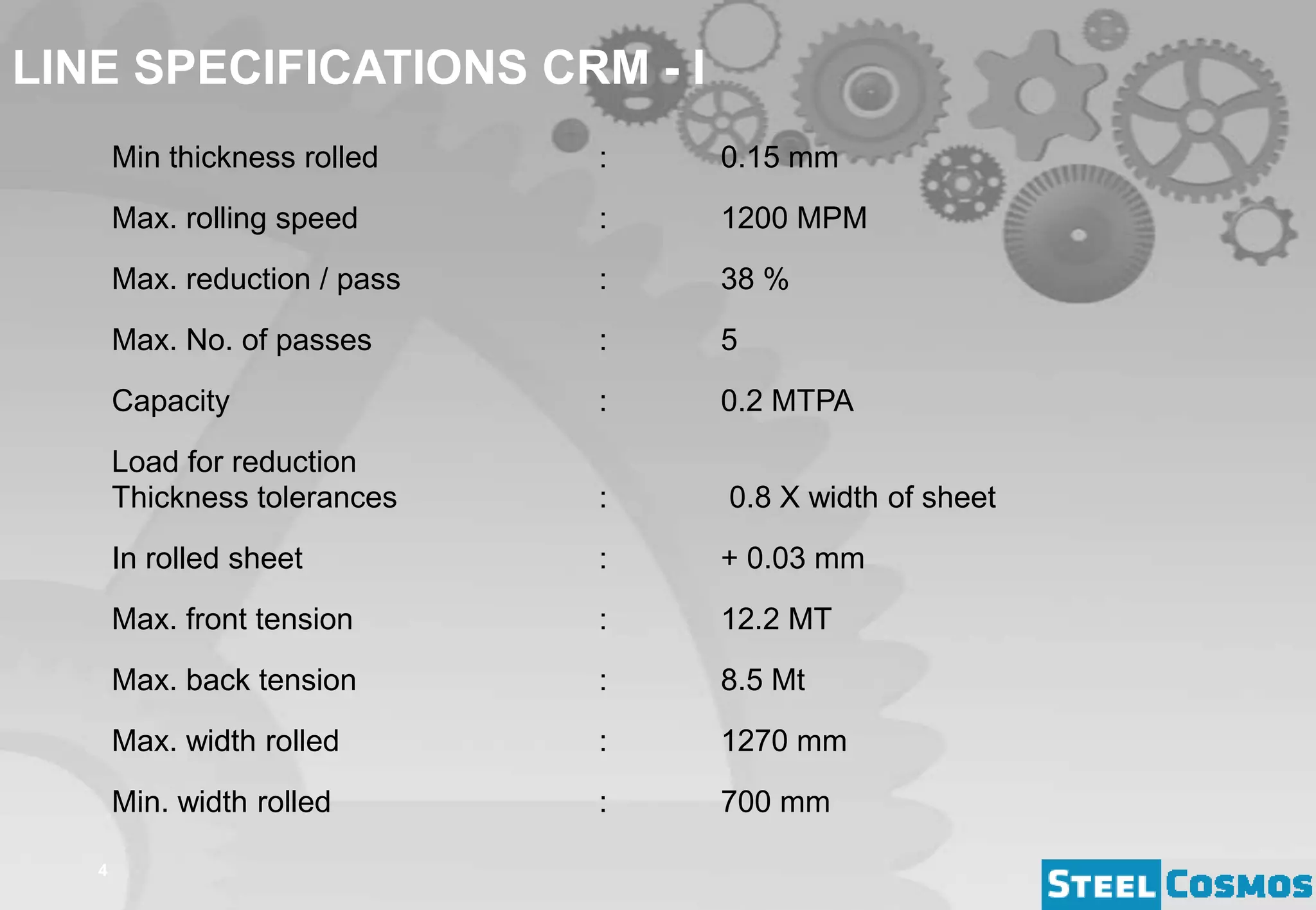 6 High Reversible Cold Rolling Mill | PPTX