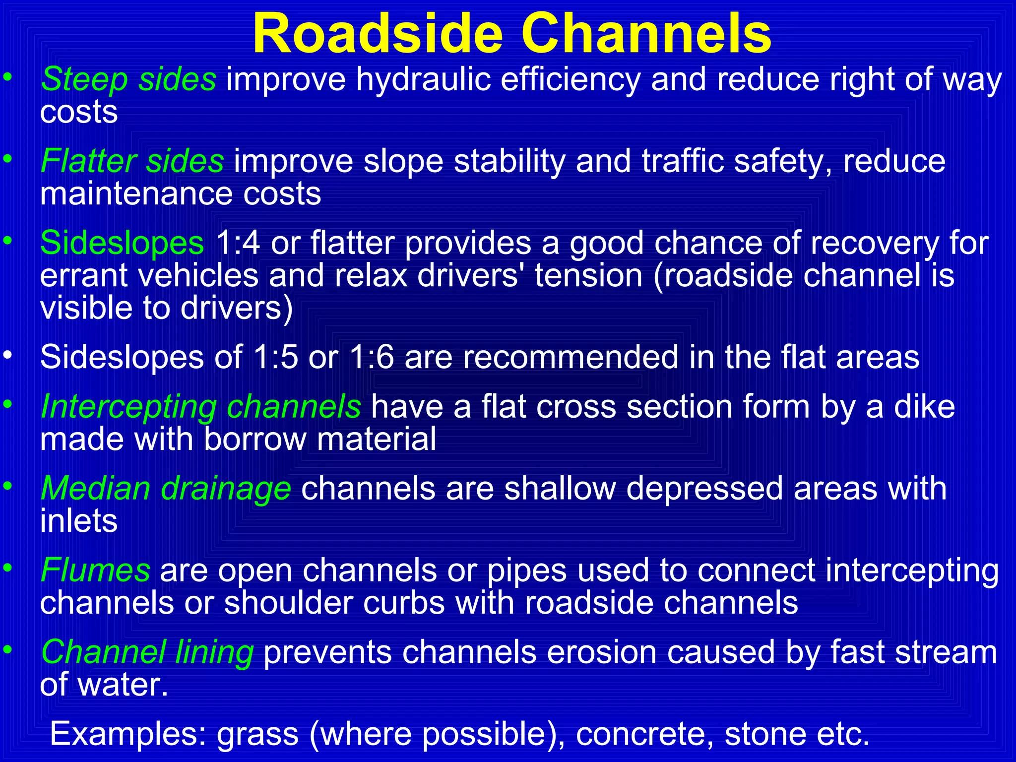 Highway drainage system and how it works | PPT
