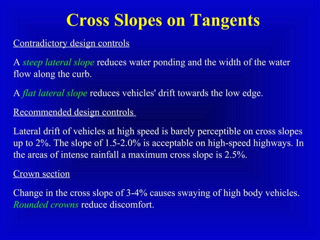 Highway drainage system and how it works | PPT | Geography | Science