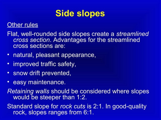 Highway drainage system and how it works | PPT | Geography | Science