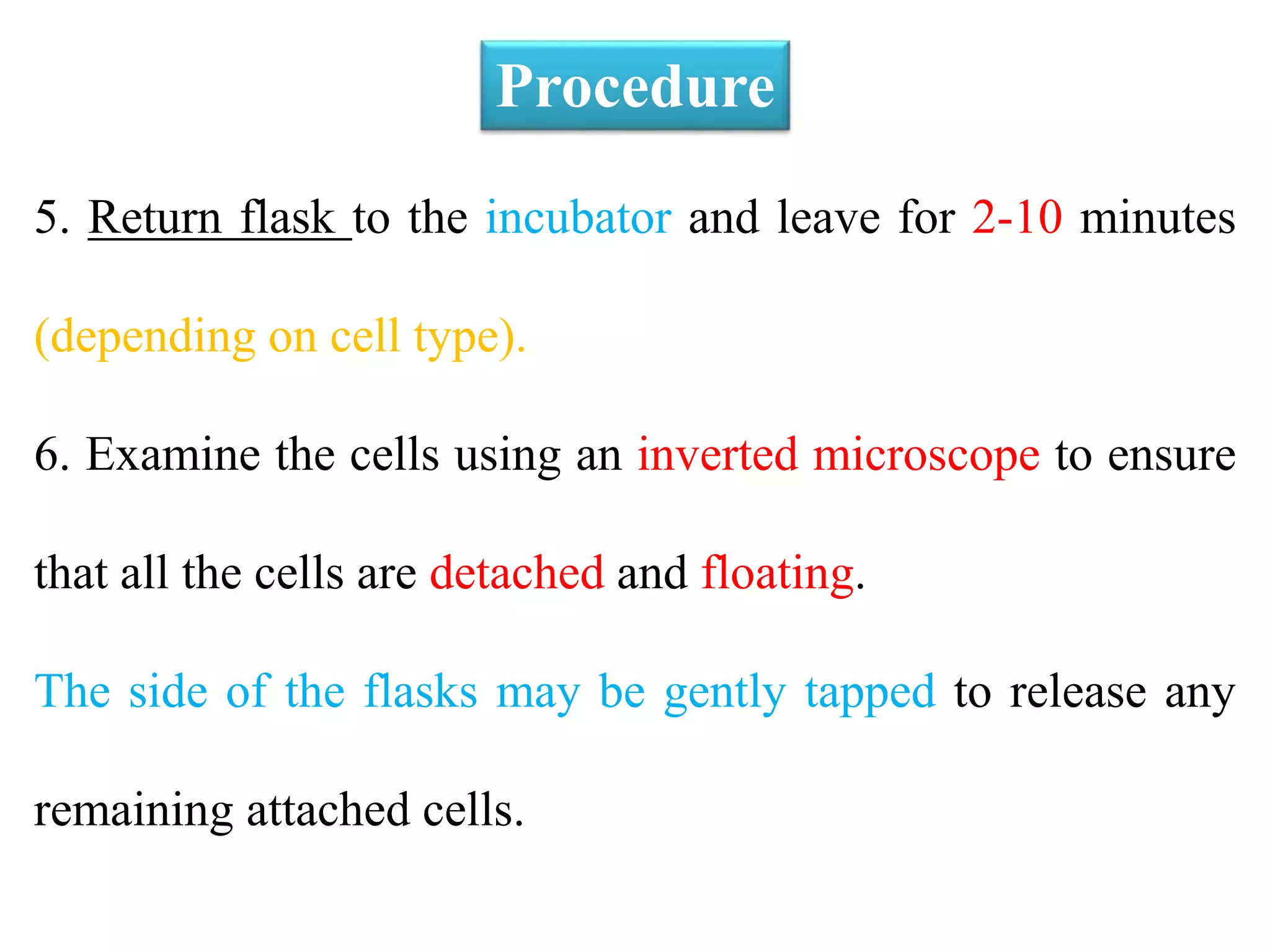 6 how do we culture cells in the laboratory lecture 6 | PPT