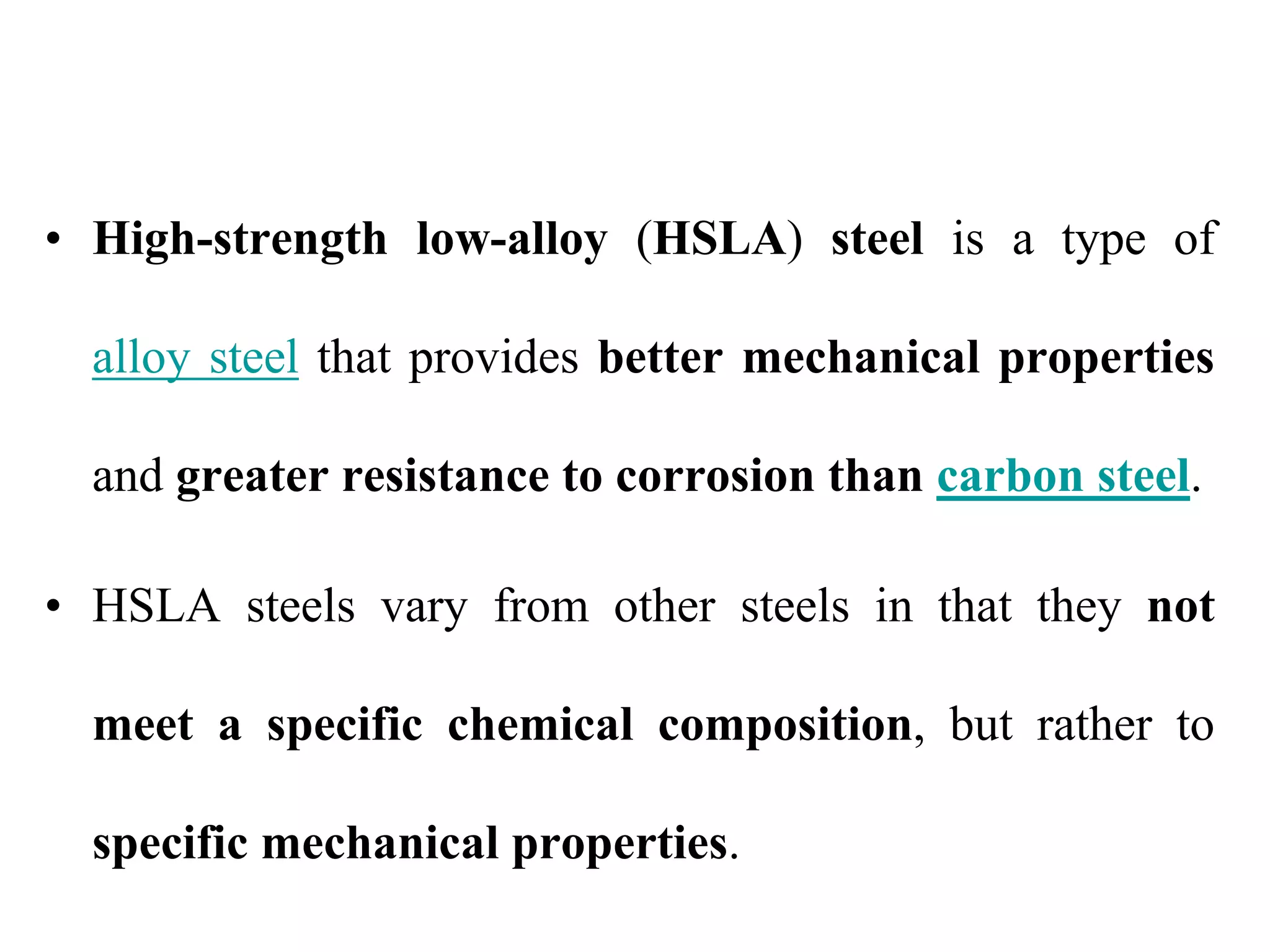 HSLA steel | PPT