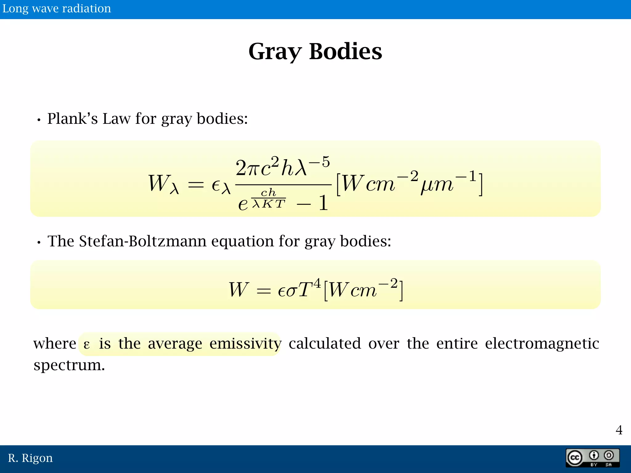 6 i-longwave radiation | PDF