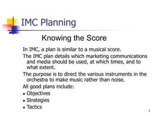 6 imc planning | PPT