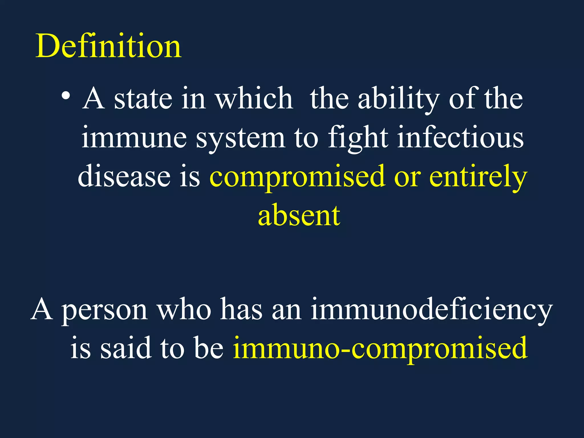 immunodeficiency | PPT