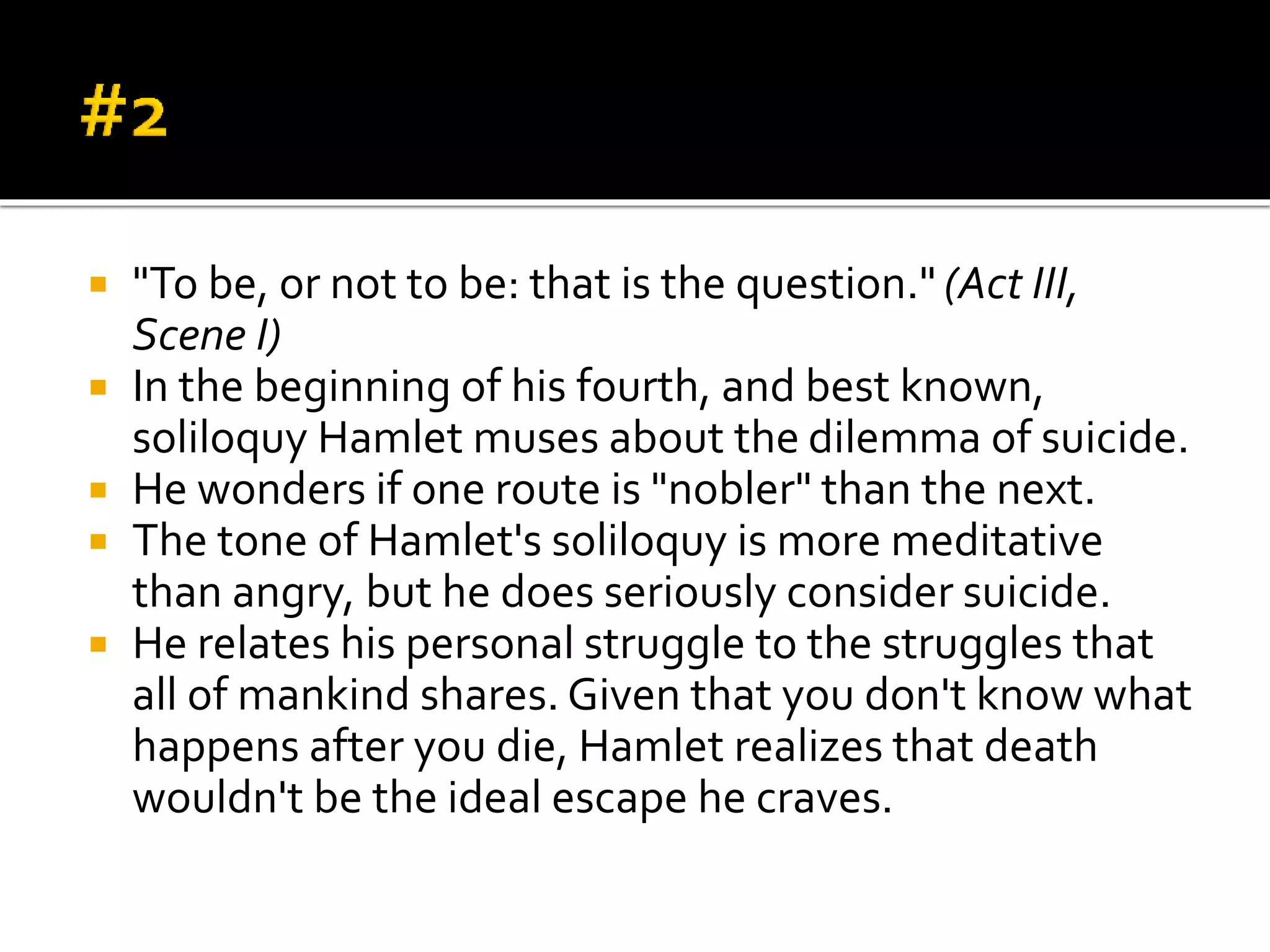 6 important quotations hamlet | PPTX