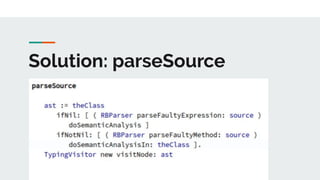 Improving Code Completion in Pharo | PPT