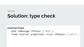 Improving Code Completion in Pharo | PPT