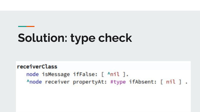 Improving Code Completion in Pharo | PPT
