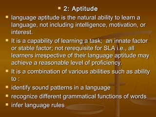 Individual Differences | PPT