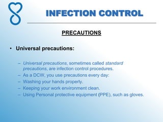 6. infection control | PPT