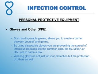6. infection control | PPT