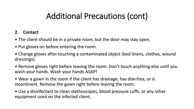 6 infection control | PPT