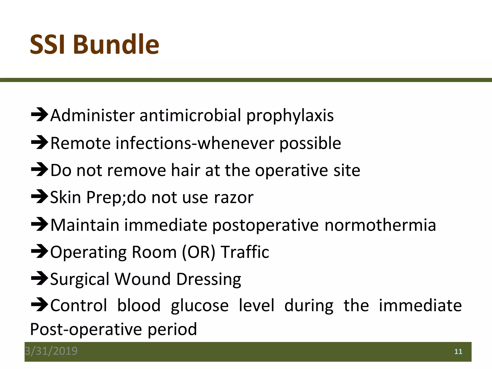 Infection Control Bundles | PPTX