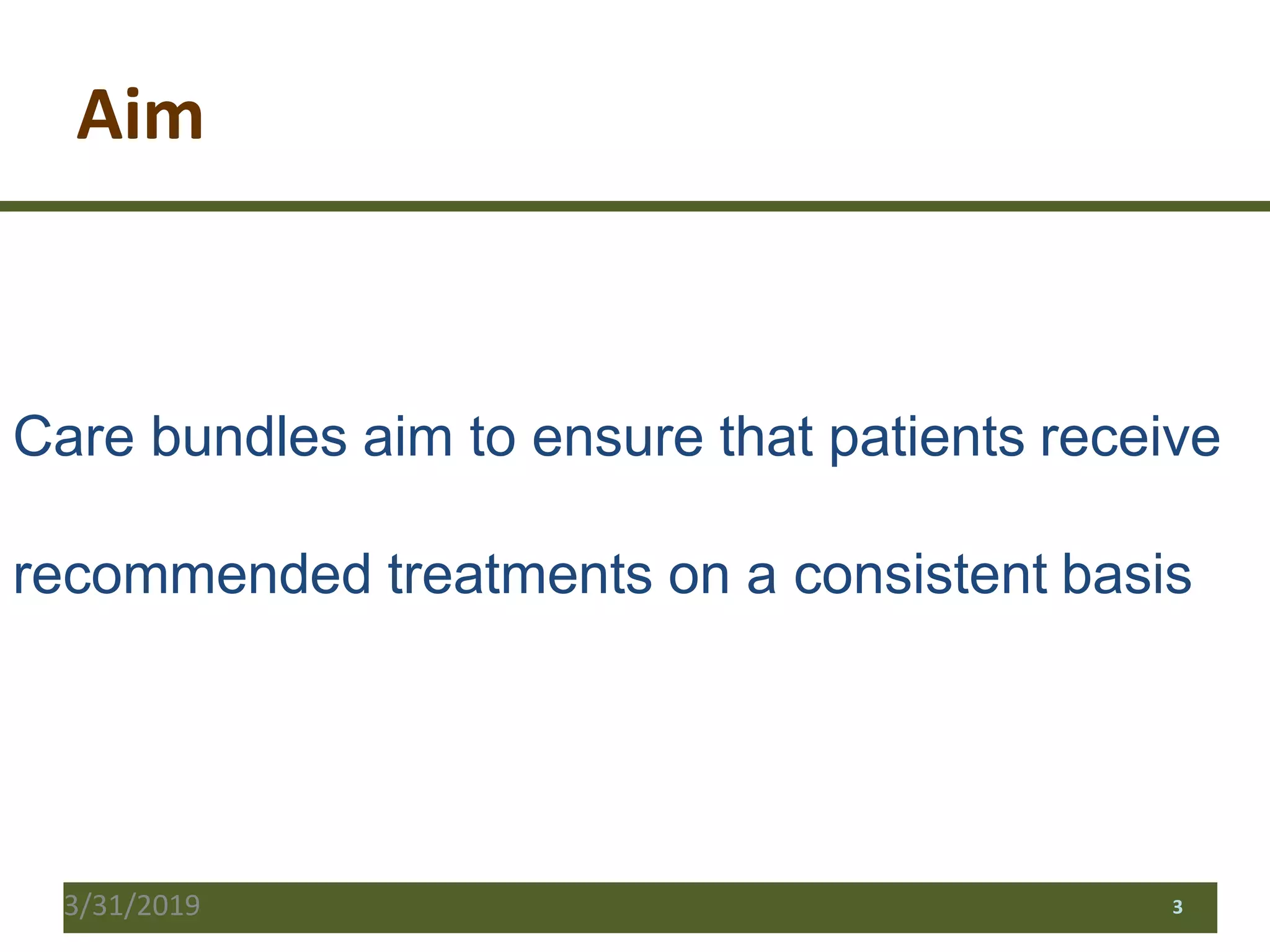 Infection Control Bundles | PPTX