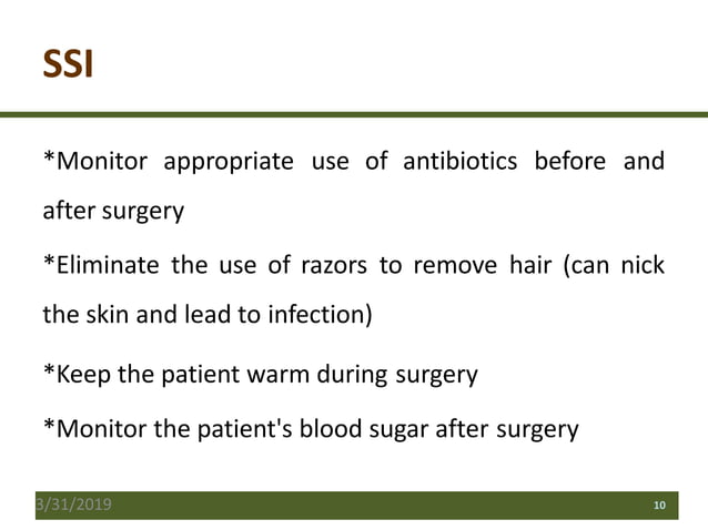 Infection Control Bundles | PPTX | Surgery | Medical Health