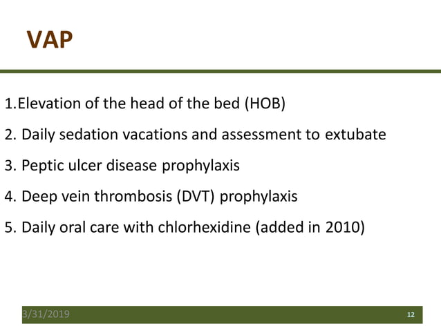 Infection Control Bundles | PPTX | Surgery | Medical Health