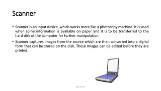 6 input output devices | PDF