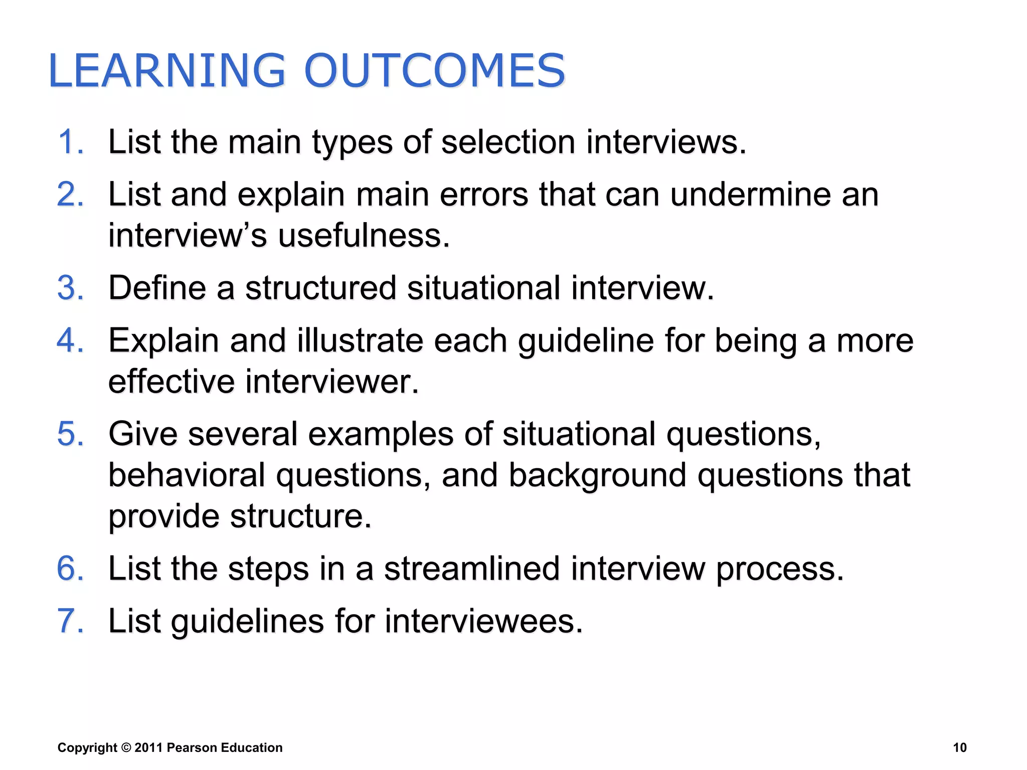 interviewing candidates-HRM | PPTX