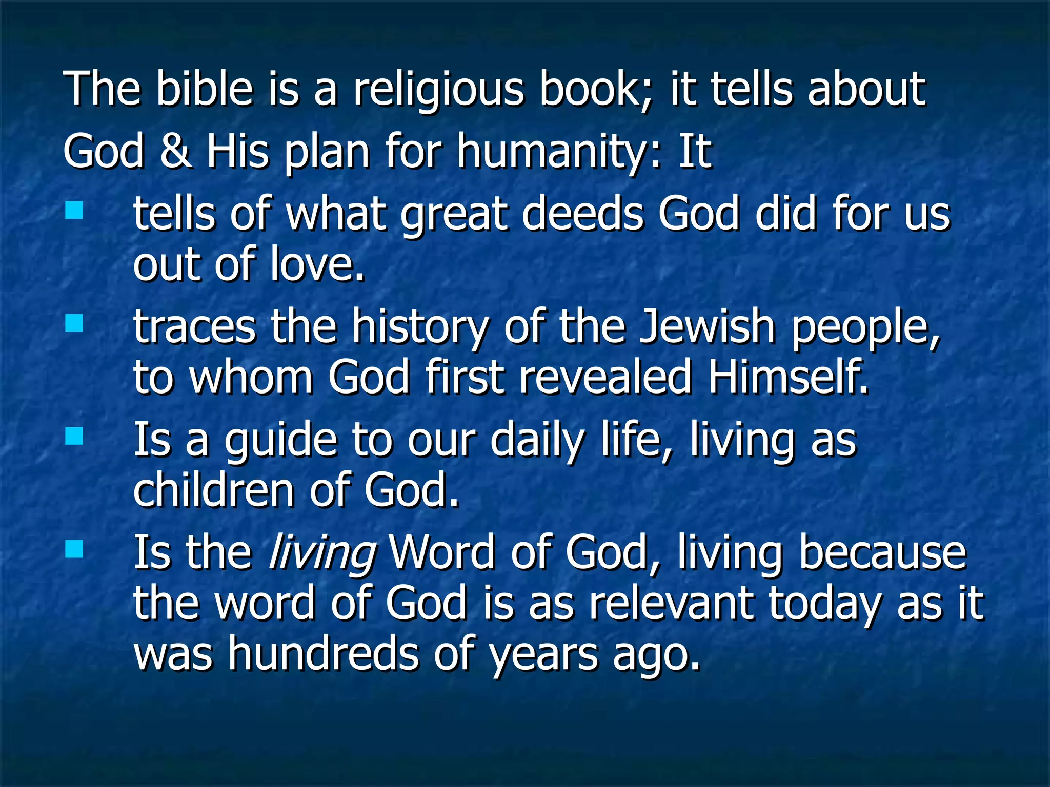 6 Intro To Bible | PPT