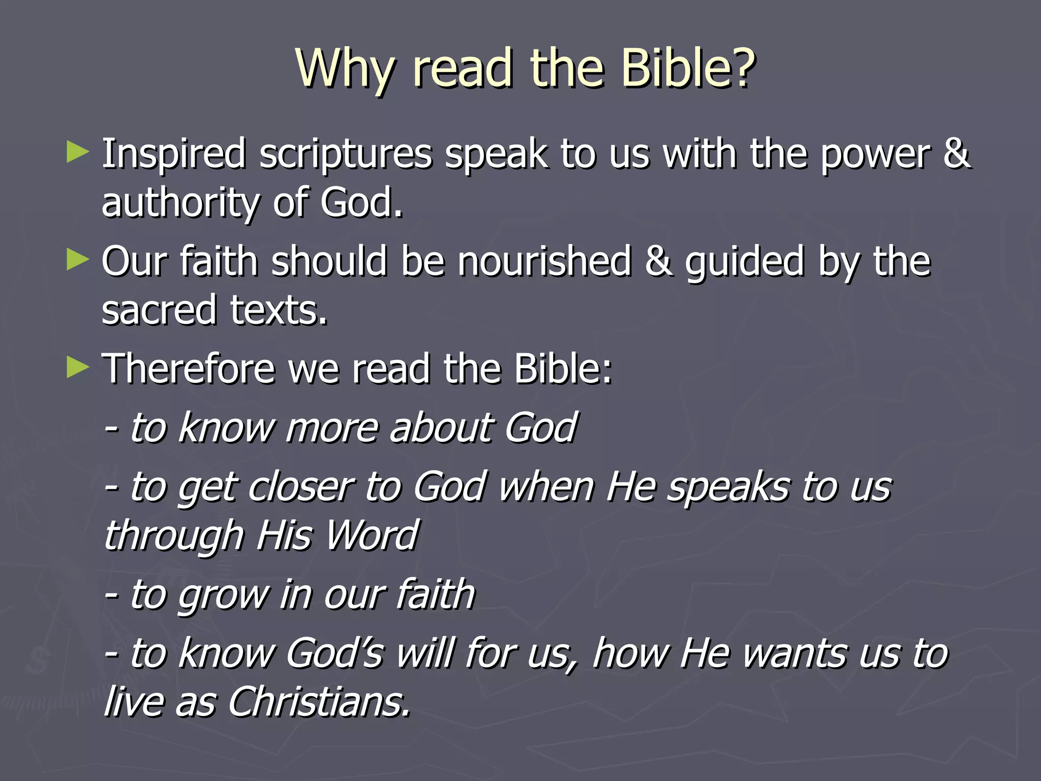 6 Intro To Bible | PPT