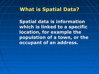 Introduction of GIS & Remote Sensing (RS) | PPT