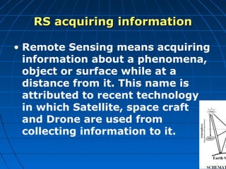 Introduction of GIS & Remote Sensing (RS) | PPT