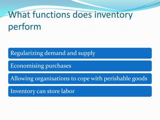 6. inventory management | PPTX