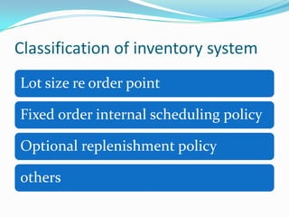 6. inventory management | PPTX