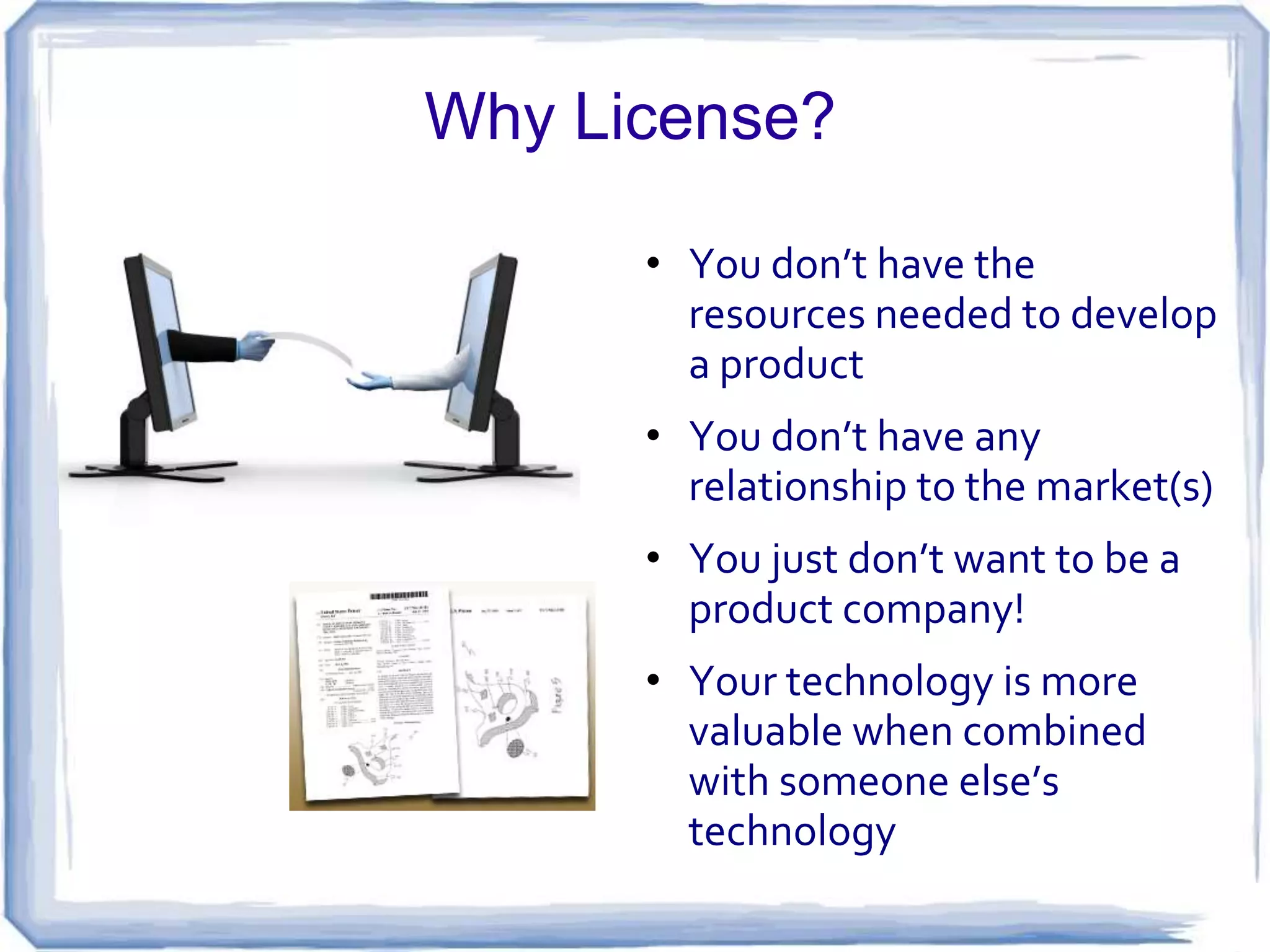IP, licensing, & technology valuation | PPTX