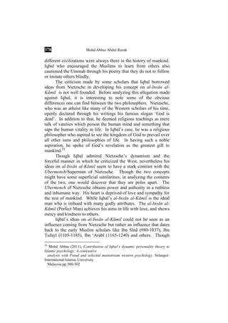 Iqbal: An Analysis on his Life, Works & Mission (Journal Paper) | PDF