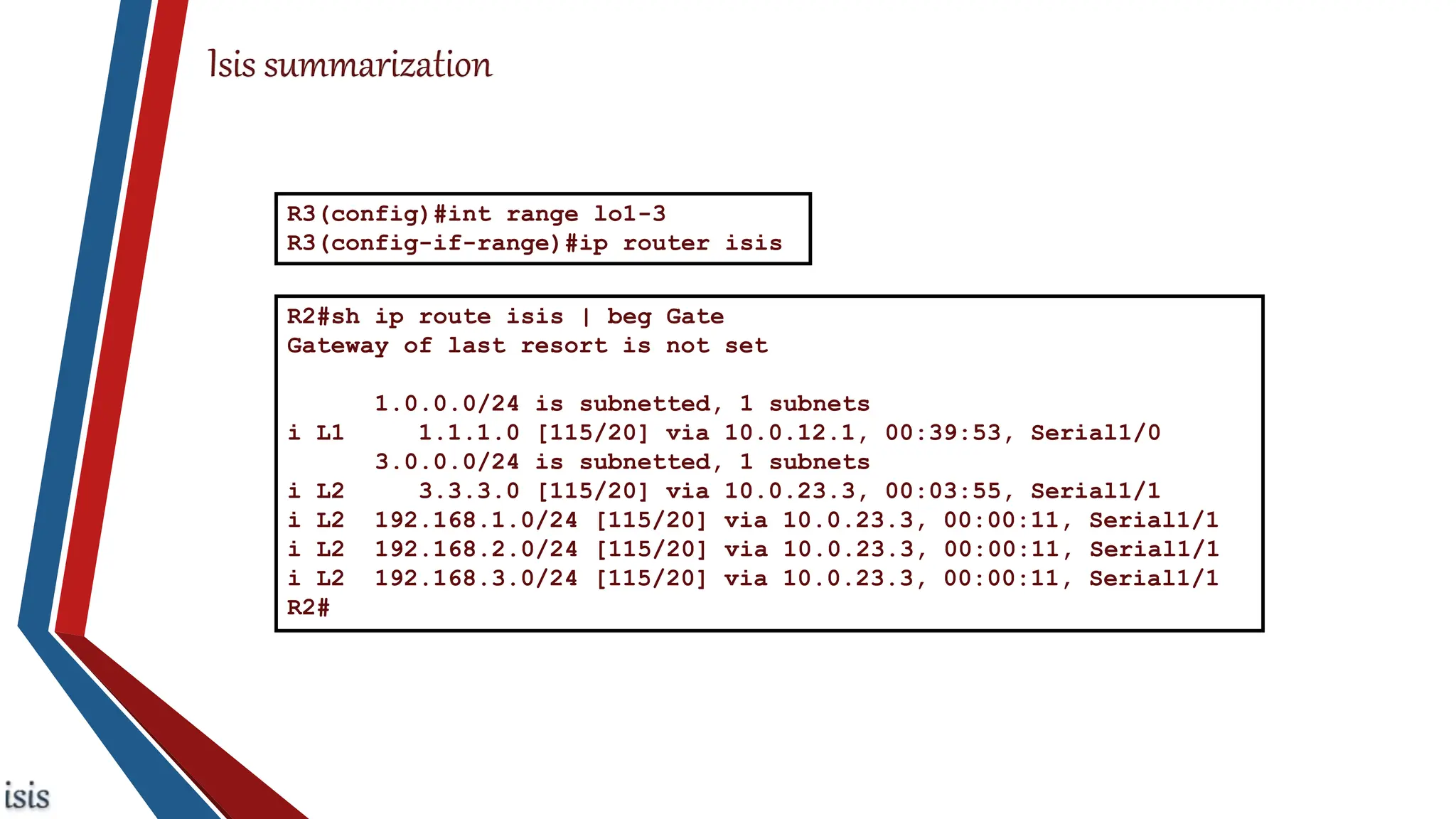 Isis Routing Protocol For Network Engineerspptx Computer Networking